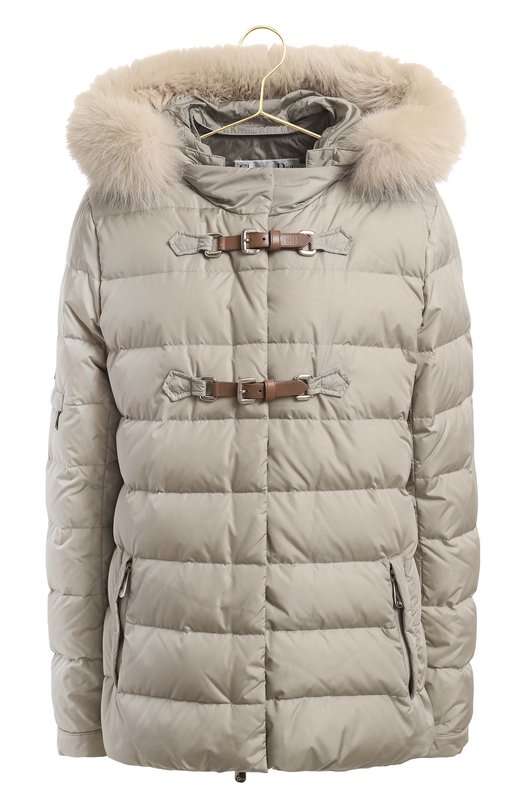 Пуховая куртка Dior, цвет Серый купить на ресейл-платформе TSUM Collect ...