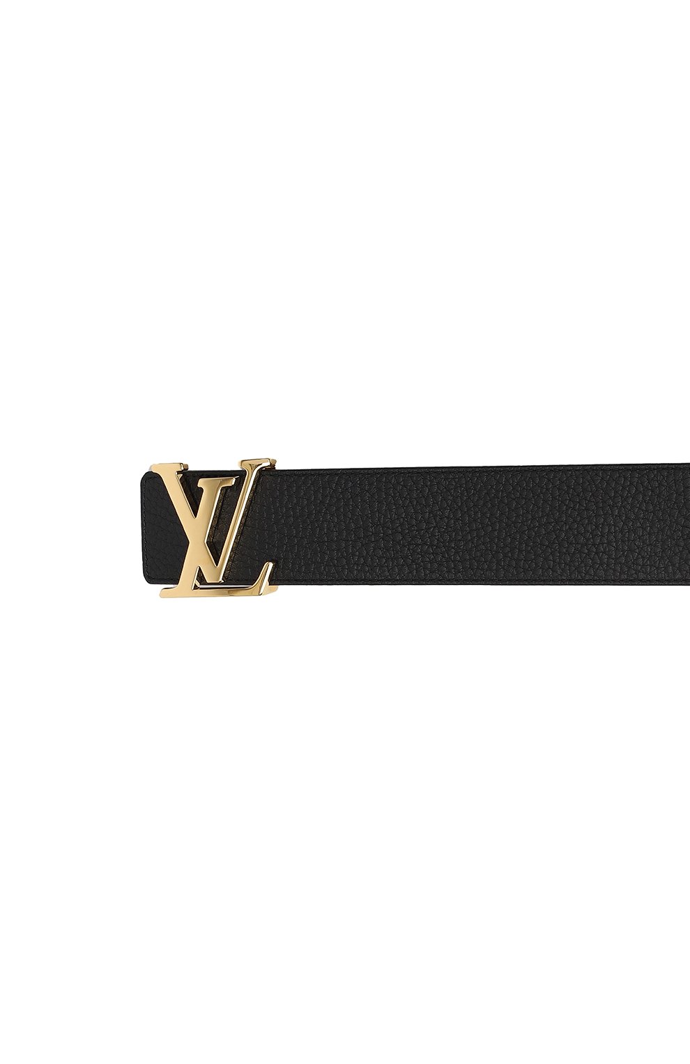 Ремень LV Initials Louis Vuitton, цвет Чёрный купить на ресейл ...