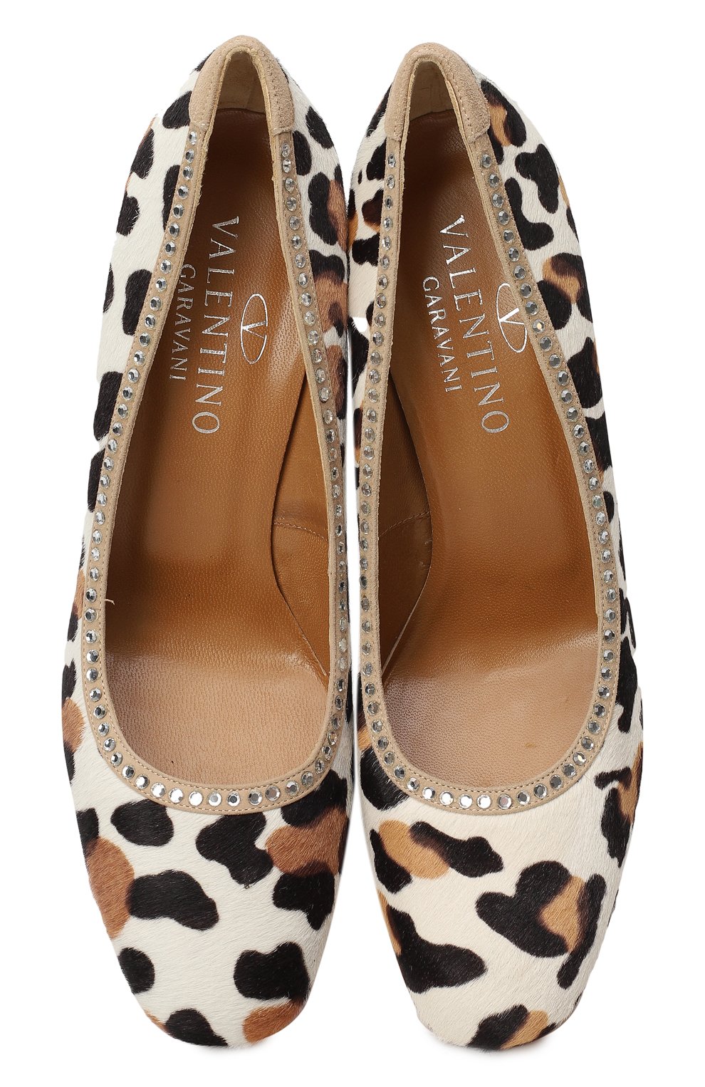 Туфли Valentino, цвет Леопардовый купить на ресейл-платформе TSUM ...