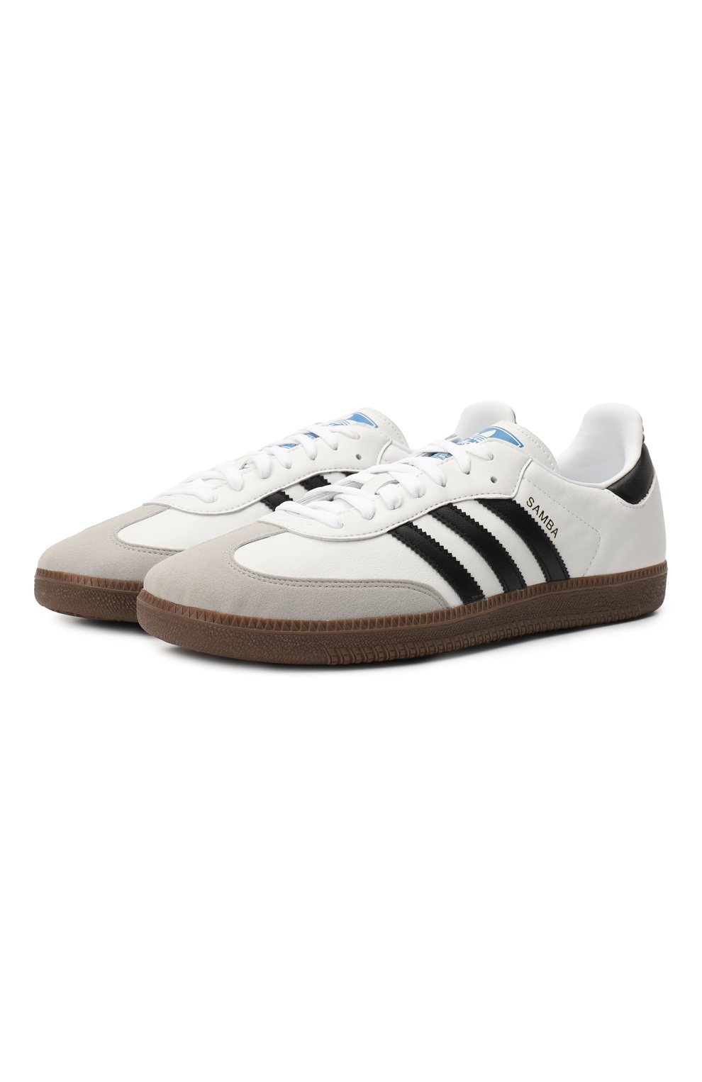 Кеды Samba OG adidas, цвет Белый купить на ресейл-платформе TSUM ...
