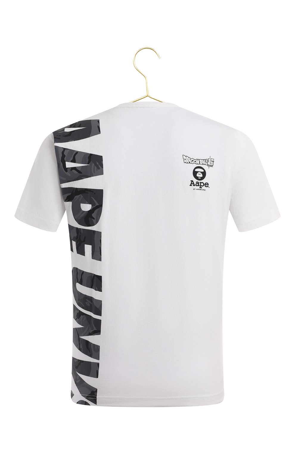 Хлопковая футболка Bape, цвет Белый купить на ресейл-платформе TSUM ...